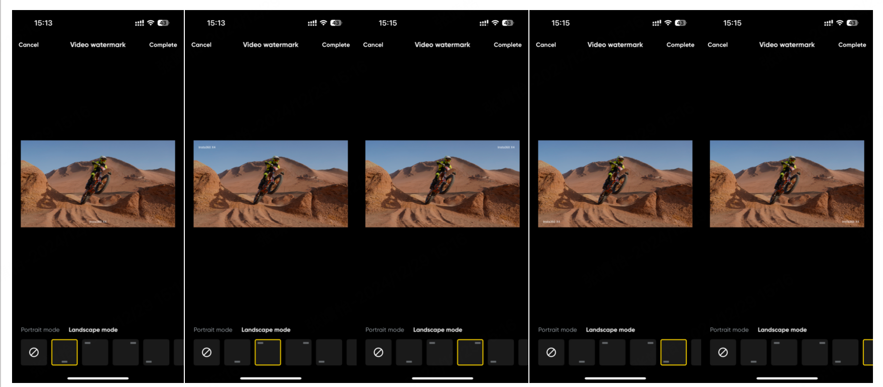 Updates to the Watermark in the Insta360 App - Insta360 Community Forum