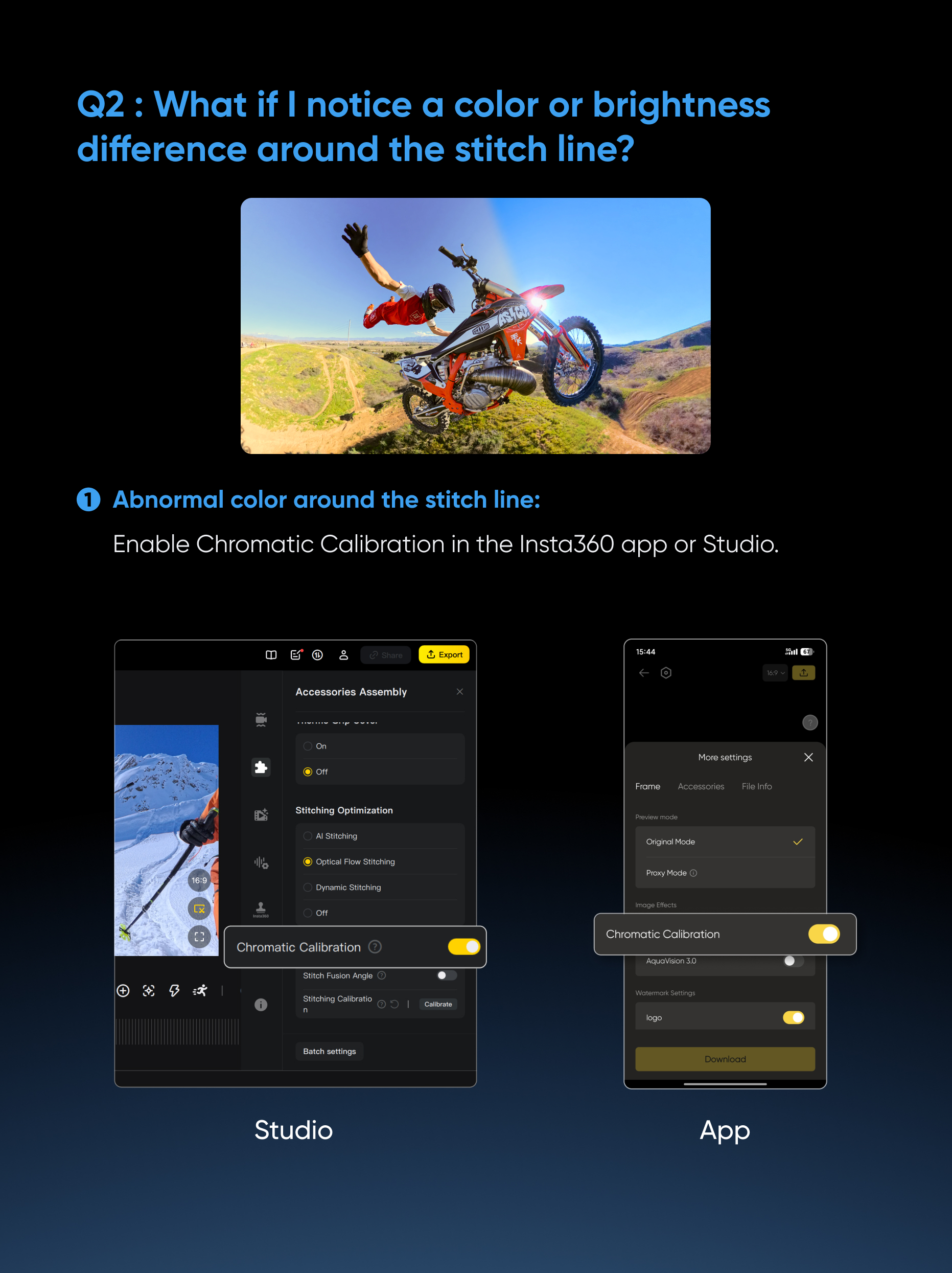 360 Stitching Guide - Common Issues and Solutions - Insta360 Community Forum
